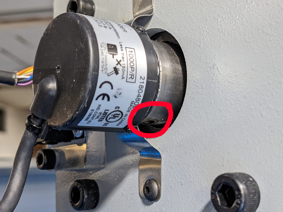Replacing a Centerline Encoder | Enventek